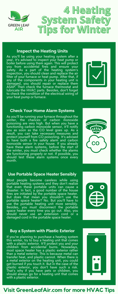 4 Safety Tips for Heating System This Winter